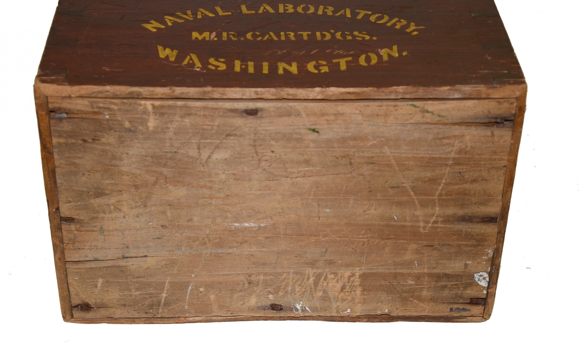 NAVAL LABORATORY CRATE FOR RIFLED MUSKET CARTRIDGES — Horse Soldier