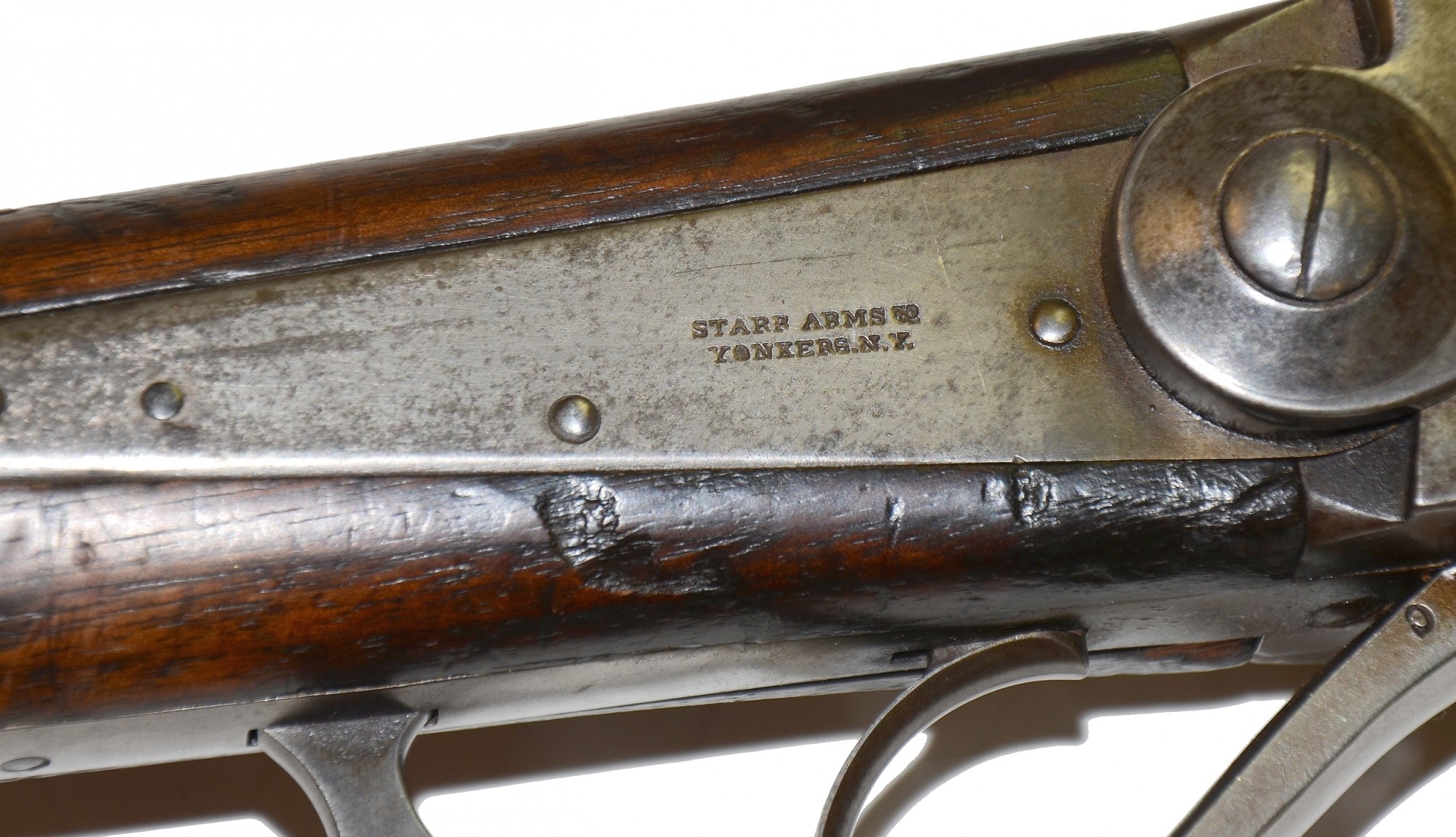 CIVIL WAR STARR CARBINE USED BY THE 1ST ARKANSAS CAVALRY (US), COMPANY ...