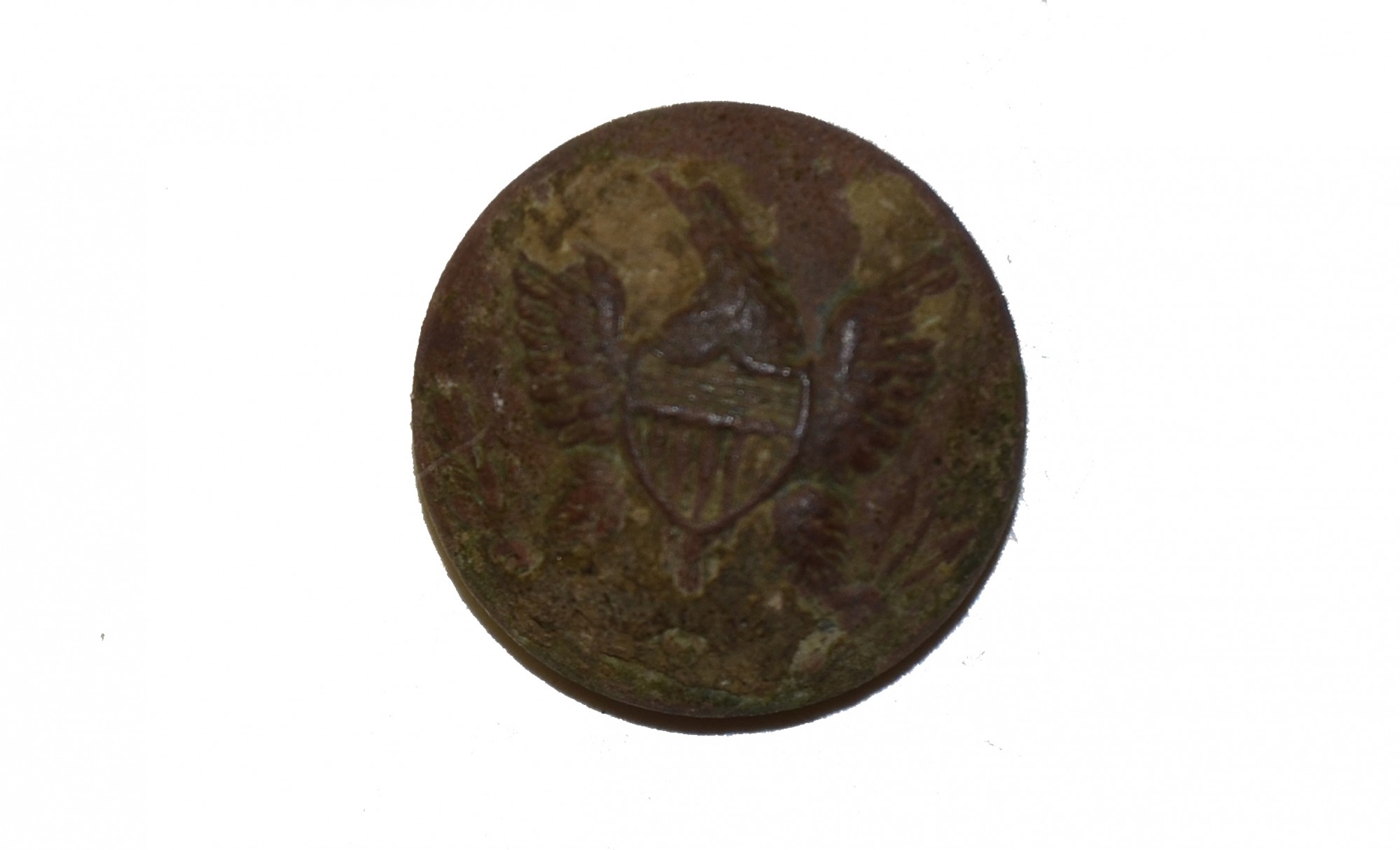 US GENERAL SERVICE EAGLE COAT BUTTON RECOVERED AT GETTYSBURG — Horse ...