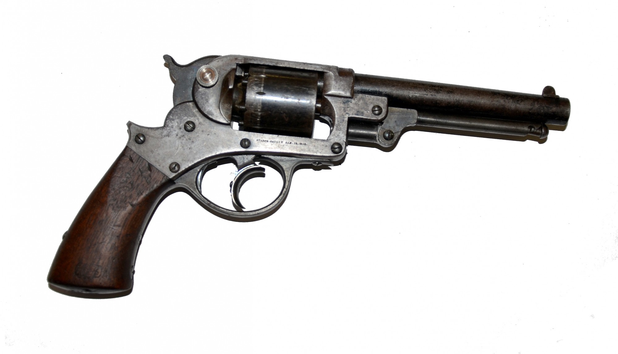 ORIGINAL ‘STARR’ DOUBLE ACTION MODEL 1858 PERCUSSION ARMY REVOLVER ...