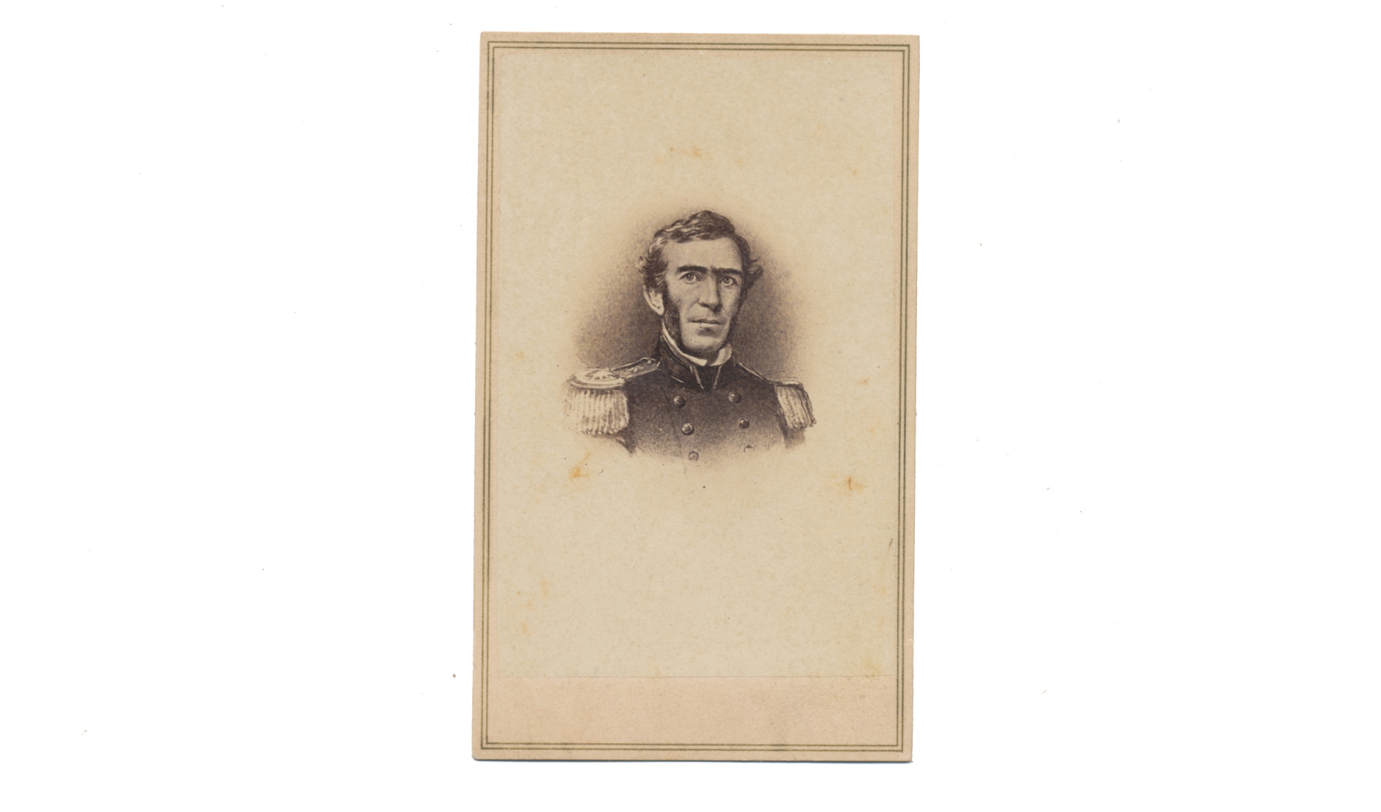 WARTIME LITHOGRAPH OF CONFEDERATE GENERAL BRAXTON BRAGG — Horse Soldier