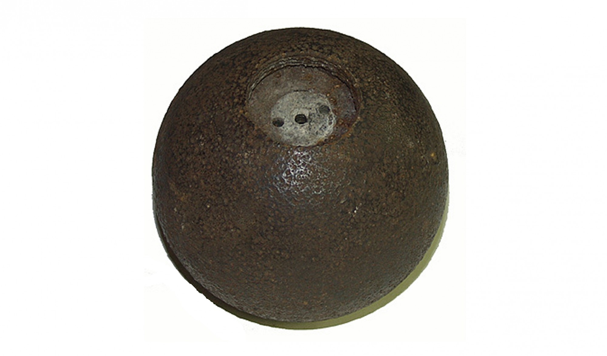 CONFEDERATE 4.52” 12 POUNDER SPHERICAL SHELL FROM LEE’S HEADQUARTERS ...