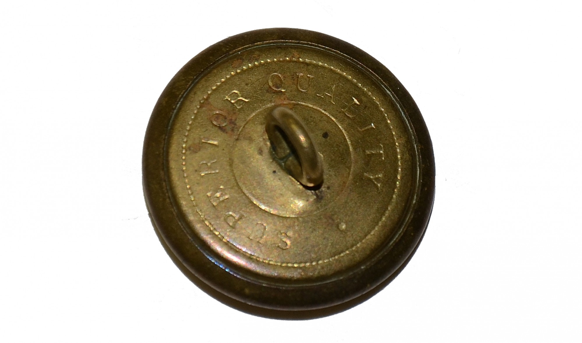 CONFEDERATE ARMY GENERAL SERVICE BUTTON — Horse Soldier
