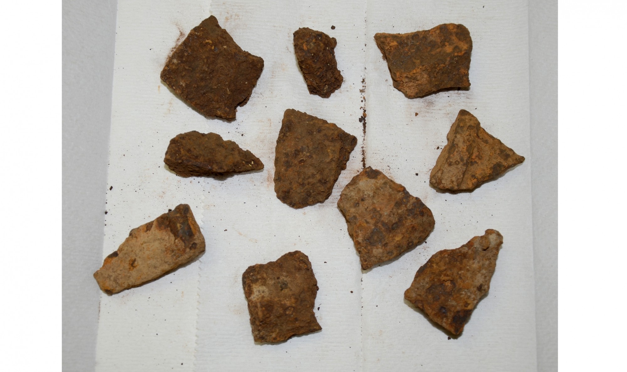 GROUP OF US/CS ARTILLERY SHELL FRAGMENTS FOUND AT EXCELSIOR FIELD IN ...