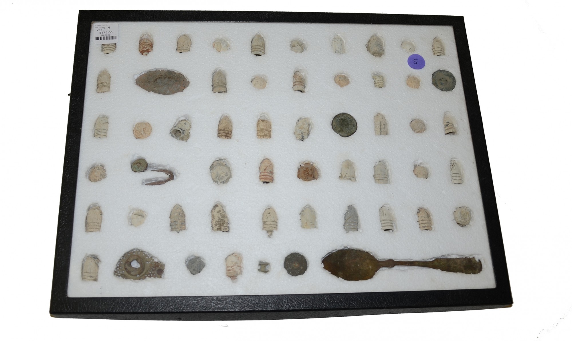 55 RELICS RECOVERED AROUND CULP’S HILL, GETTYSBURG — Horse Soldier