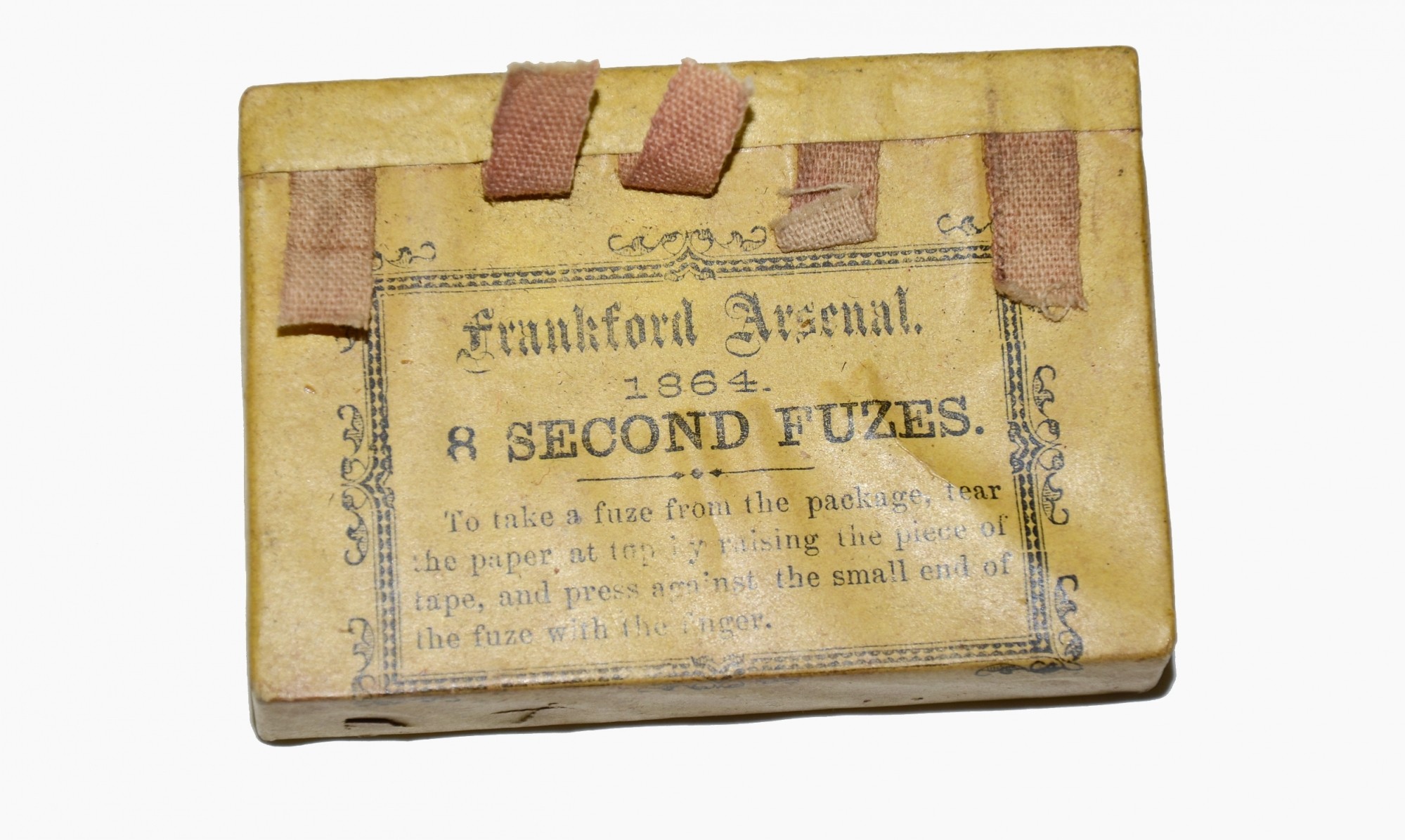 PACKAGE OF ARTILLERY TIME FUSES – FRANKFORD ARSENAL — Horse Soldier