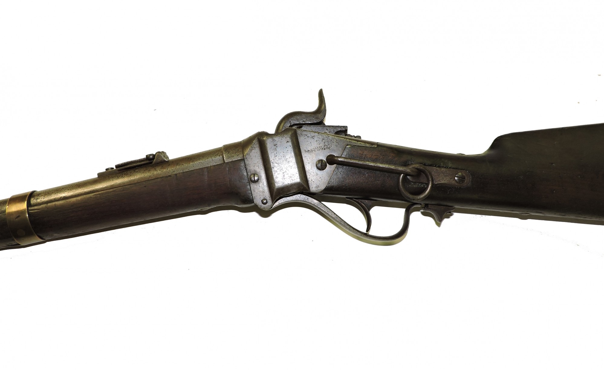 BRASS MOUNTED NEW MODEL M1859 SHARPS CARBINE — Horse Soldier