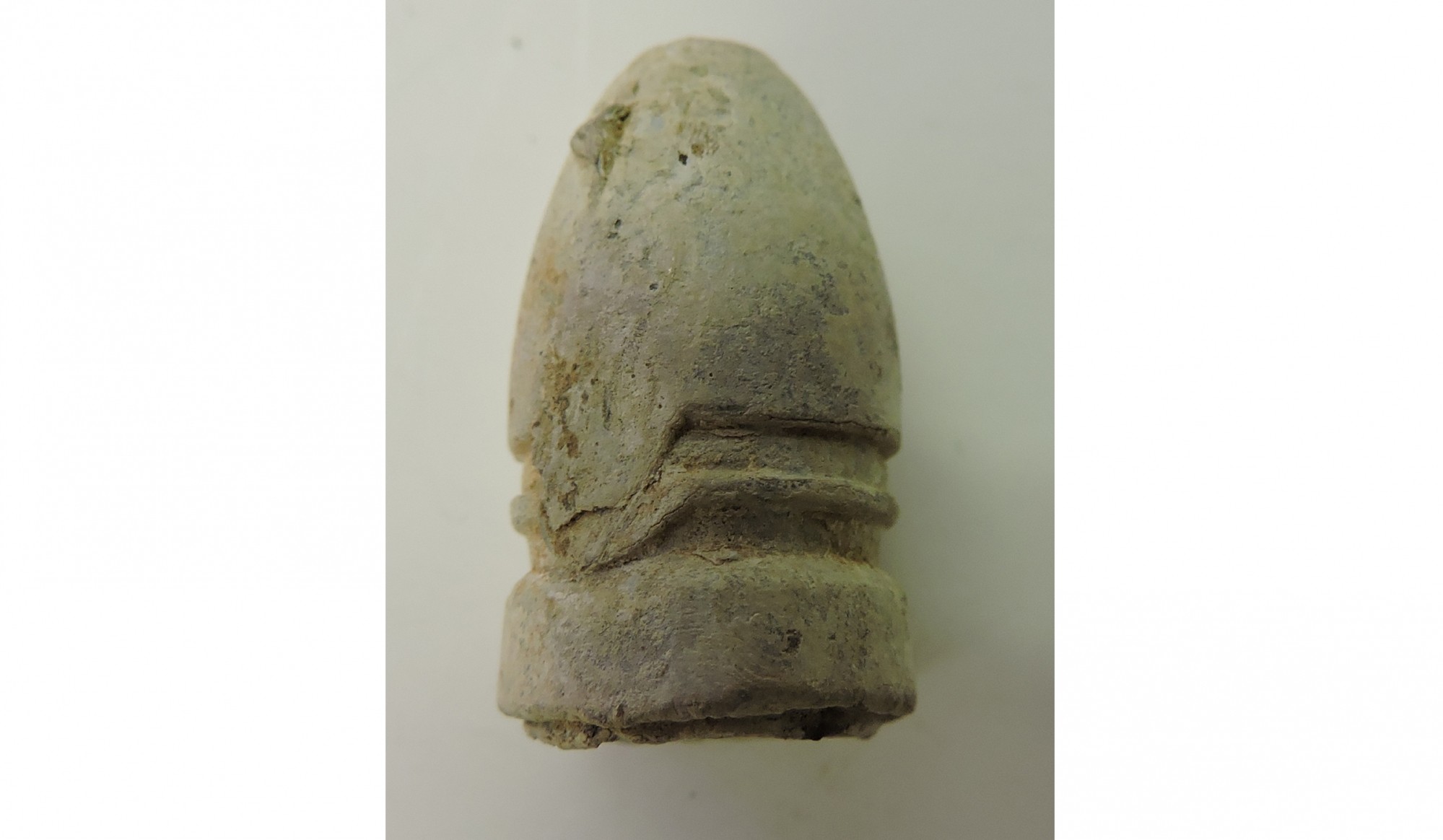 CONFEDERATE .58 CALIBER GARDNER PATENT MINIE BALL FOUND EAST OF THE ...