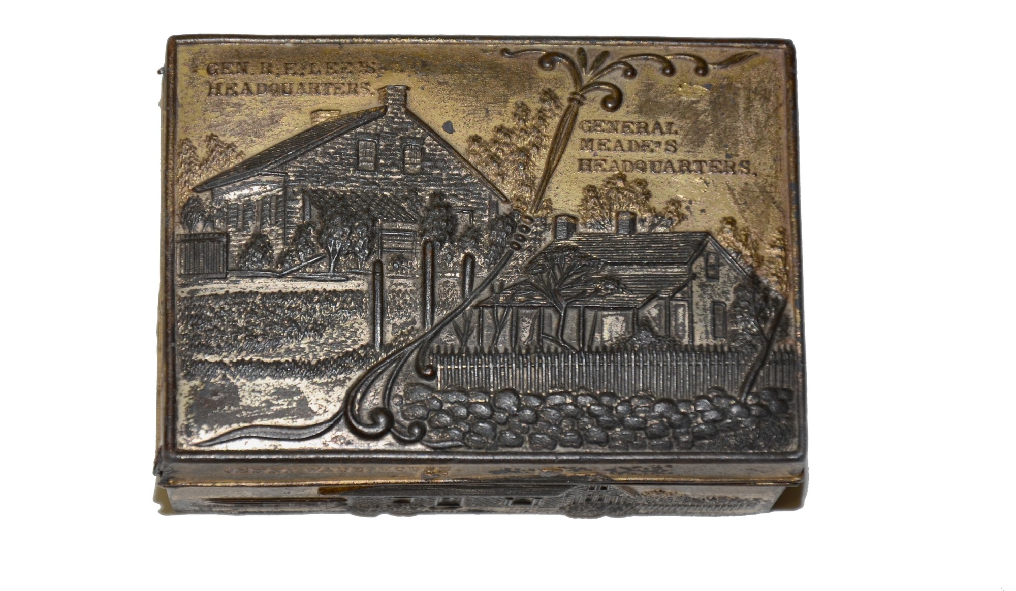 JENNIE WADE MUSEUM SOUVENIR JEWLERY BOX — Horse Soldier