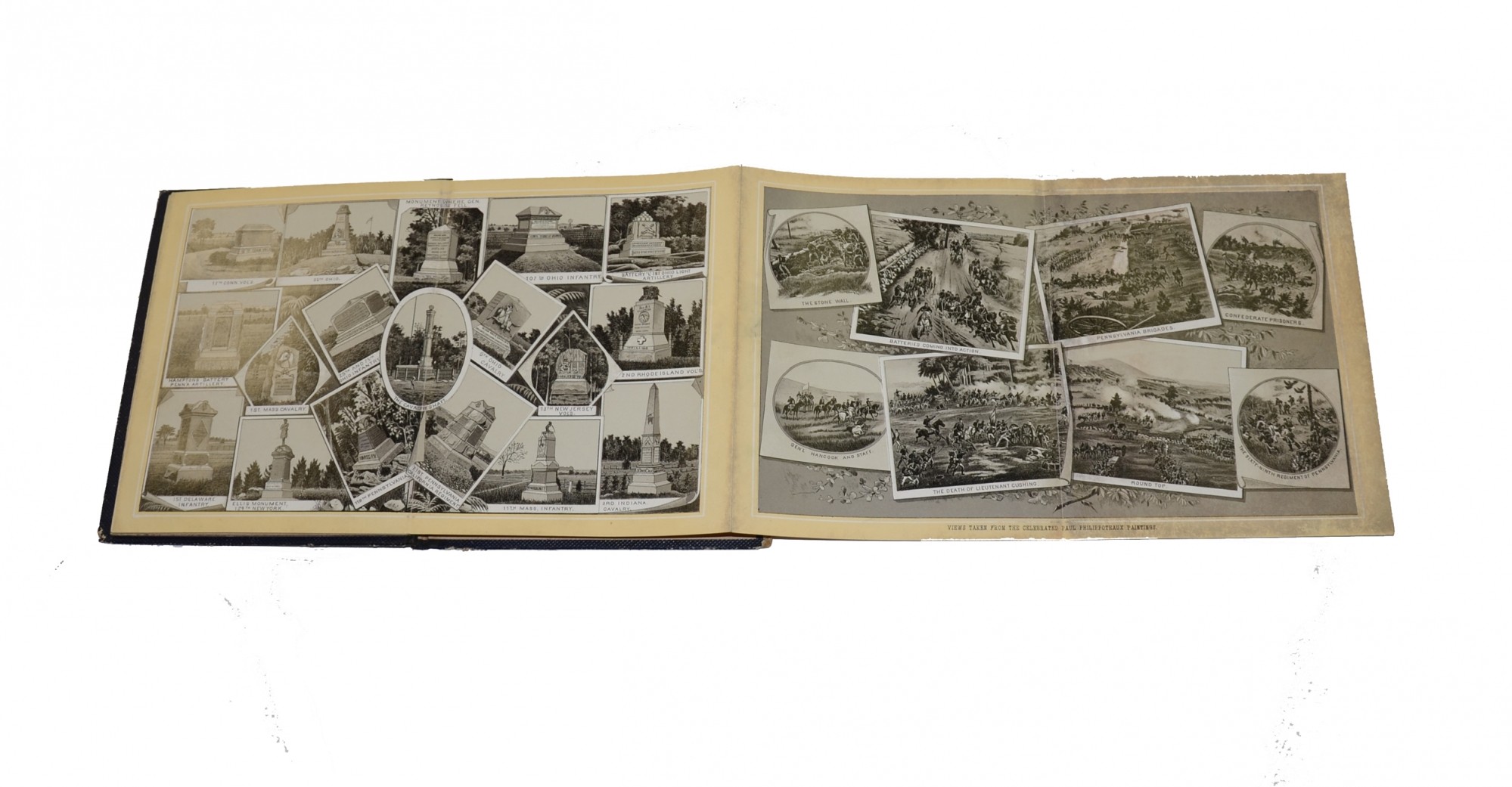 GETTYSBURG MONUMENTS BOOKLET — Horse Soldier