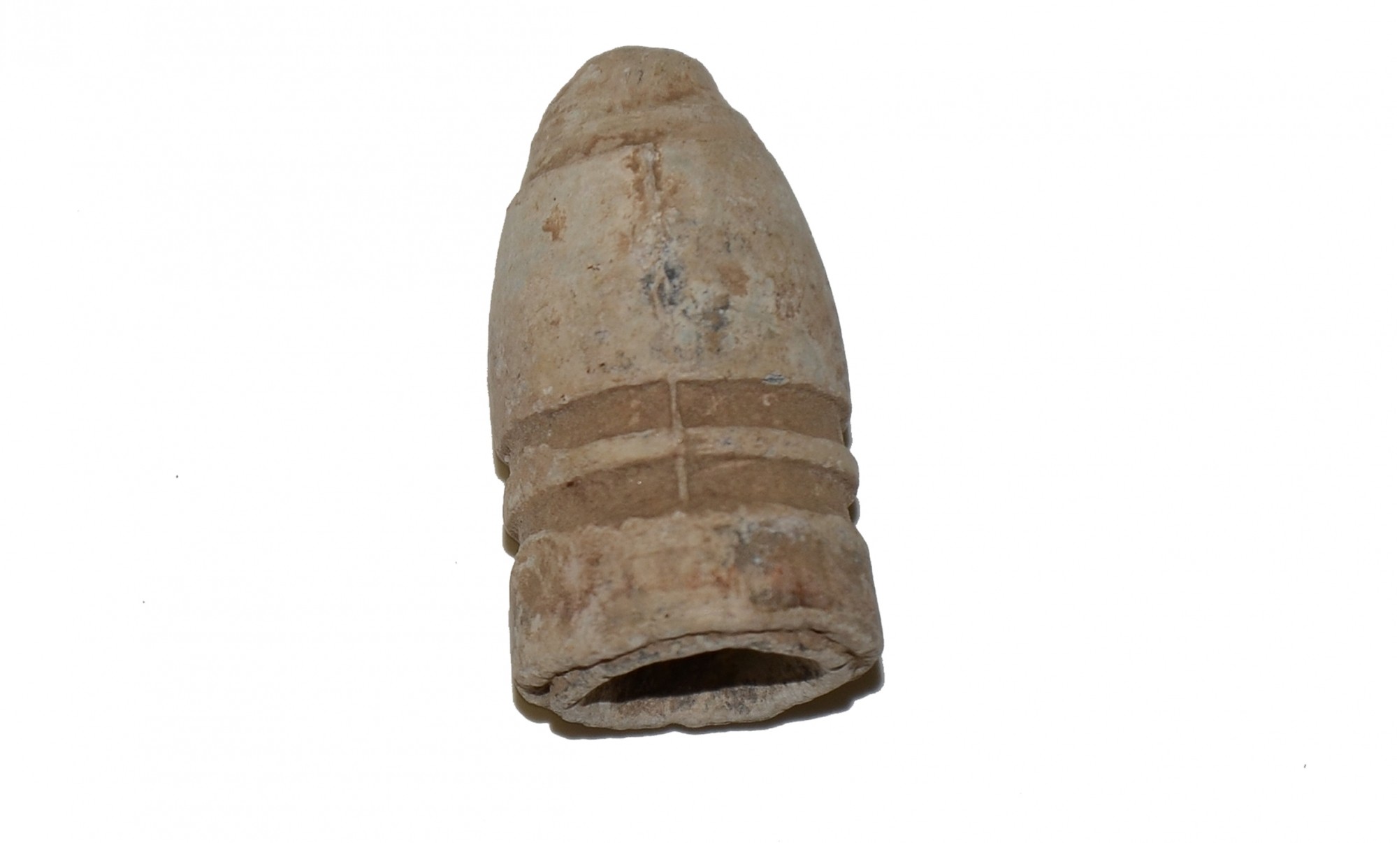 PULLED/MISFIRED CONFEDERATE GARDNER PATENT .58 CALIBER BULLET RECOVERED ...