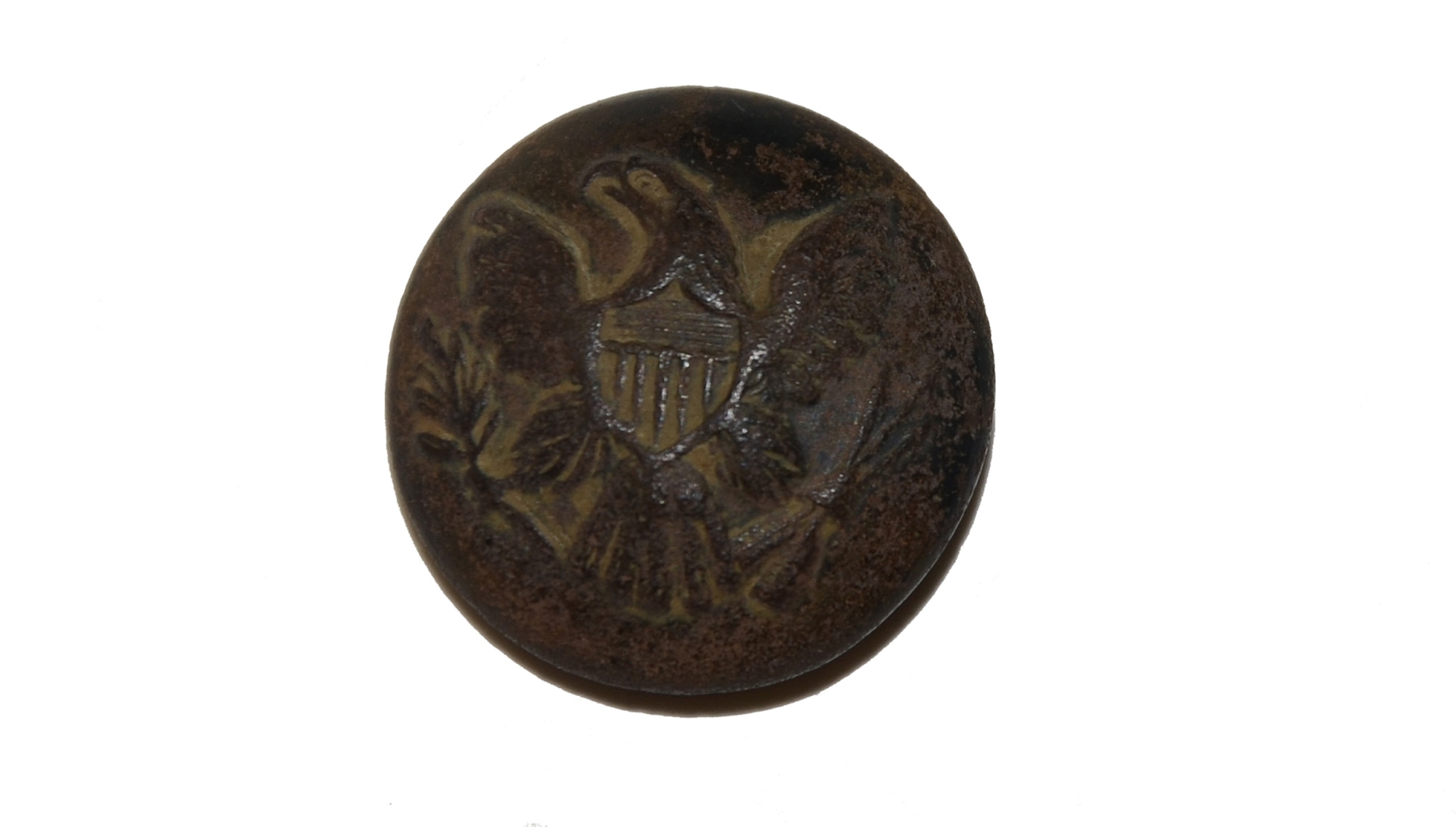 US GENERAL SERVICE EAGLE JACKET BUTTON FOUND EAST OF THE STONEWALL AT ...
