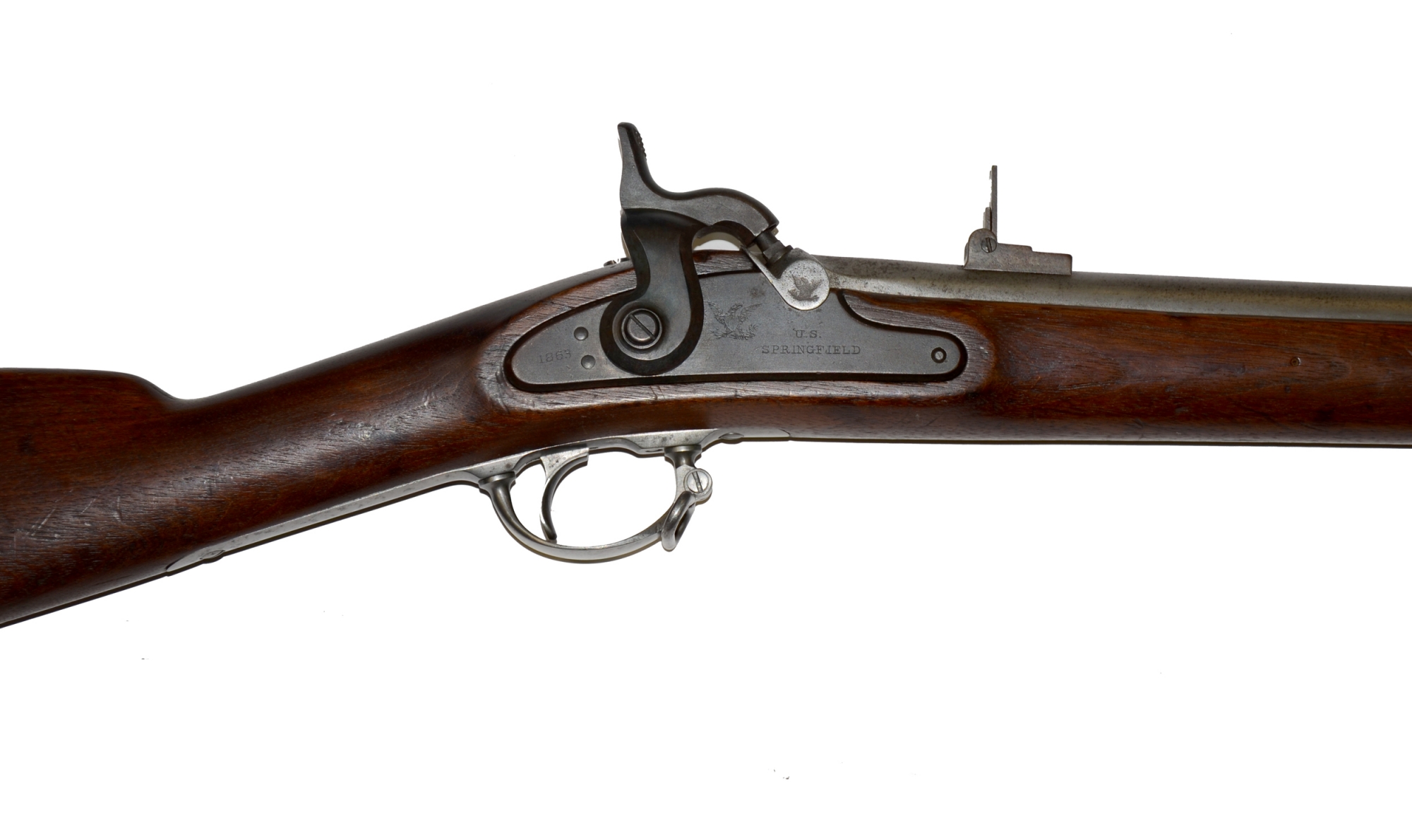 US MODEL 1863 PERCUSSION RIFLE MUSKET TYPE I BY SPRINGFIELD ARMORY ...
