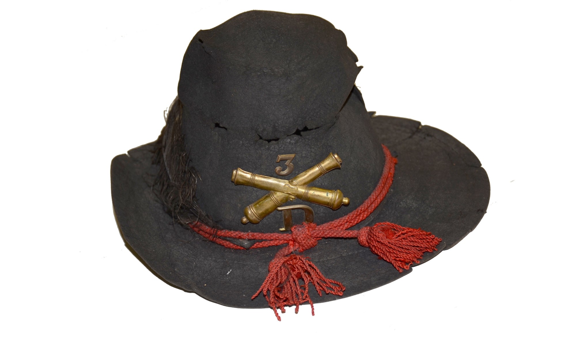MODEL 1858 “HARDEE” HAT WITH INSIGNIA & COMMERCIALLY MANUFACTURED ...