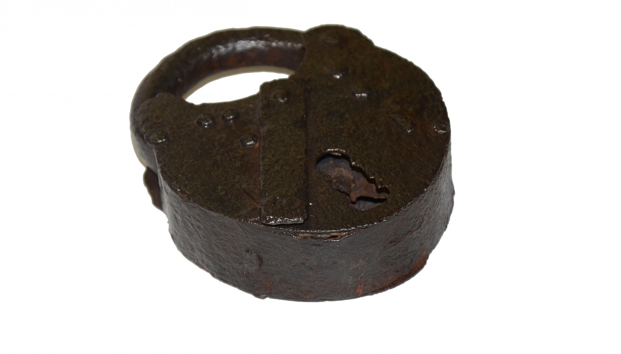 IRON TRUNK LOCK — Horse Soldier