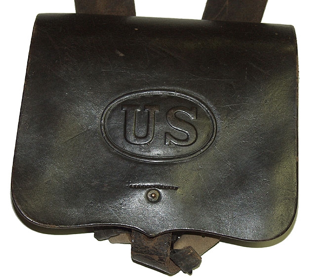 US MODEL 1864 CARTRIDGE BOX WITH SLING — Horse Soldier
