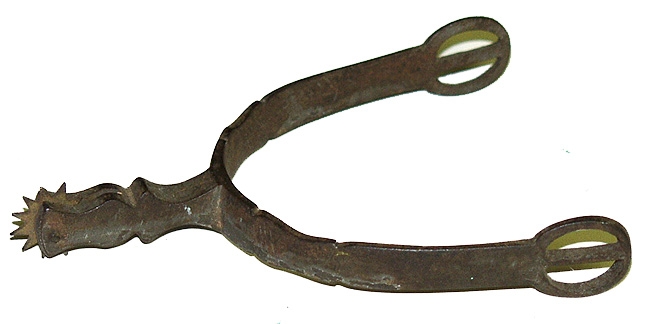 GETTYSBURG RELIC PRE-WAR MODEL 1859 MILITARY [US/CS] CAVALRY SPUR ...