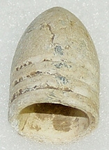 .69 CALIBER MINIE BALL DUG NEAR THE SPRINGS HOTEL ON THE FIRST DAYS ...