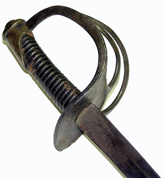 ORIGINAL UNMARKED SPECIMEN OF A CONFEDERATE CAVALRY SABER — Horse Soldier