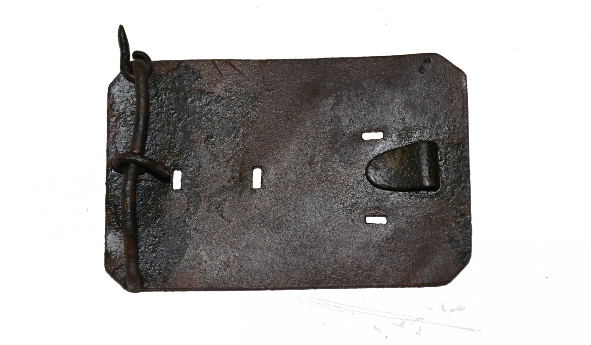 CONFEDERATE CLIPPED CORNER BUCKLE — Horse Soldier