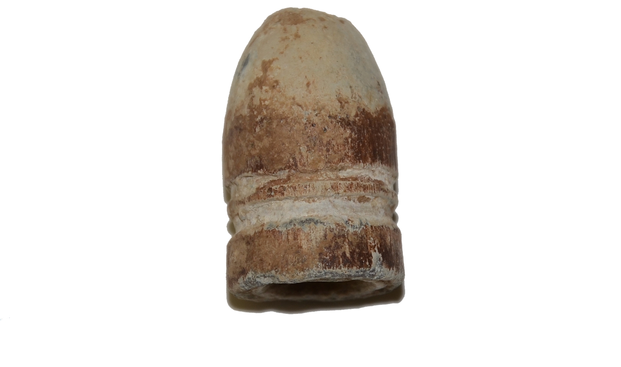 PULLED CS .58 CAL. GARDNER PATENT MINIE BALL RECOVERED AT THE TROSTLE ...