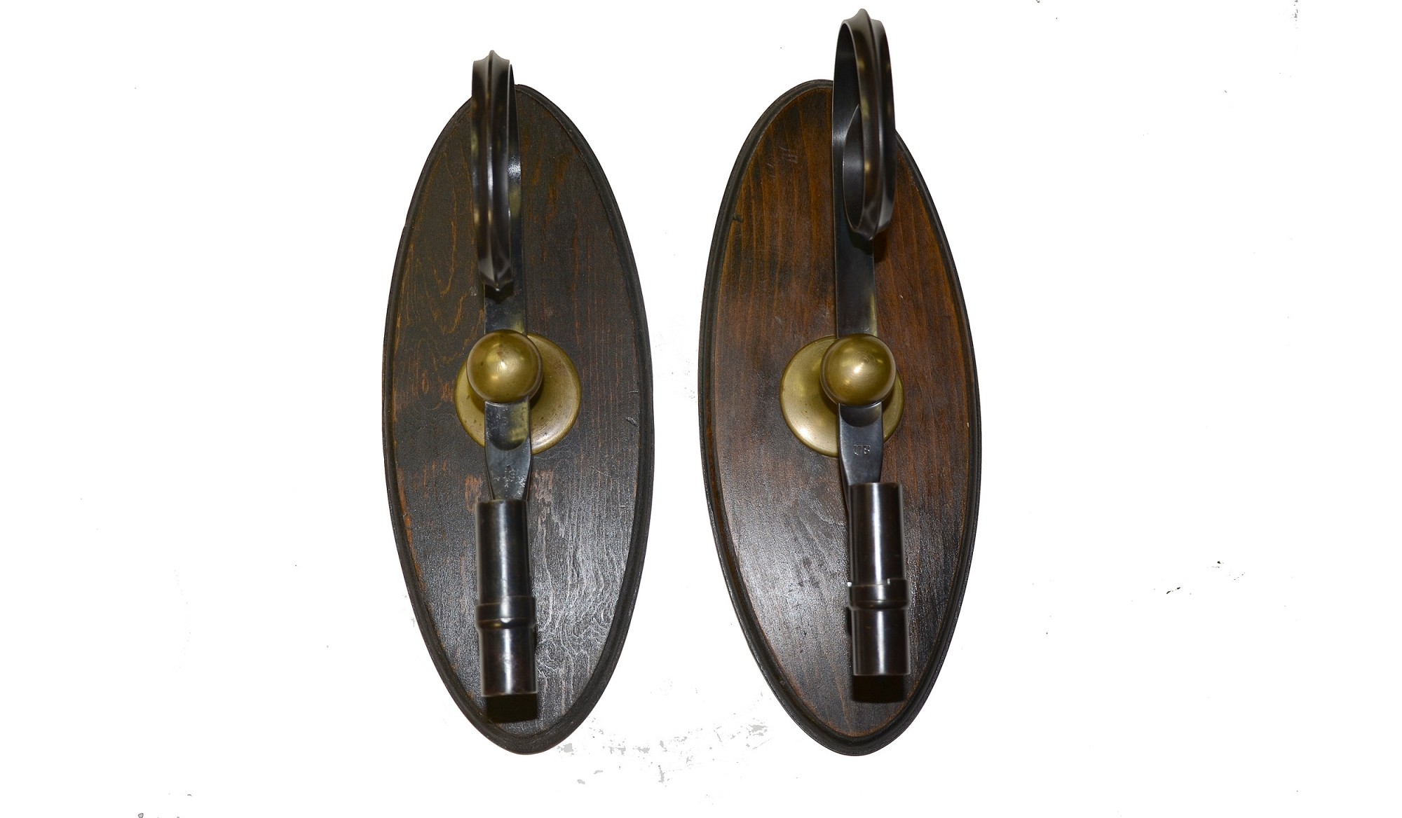 PAIR OF BANNERMAN BAYONET WALL SCONCES WITH TRAPDOOR BAYONETS — Horse ...