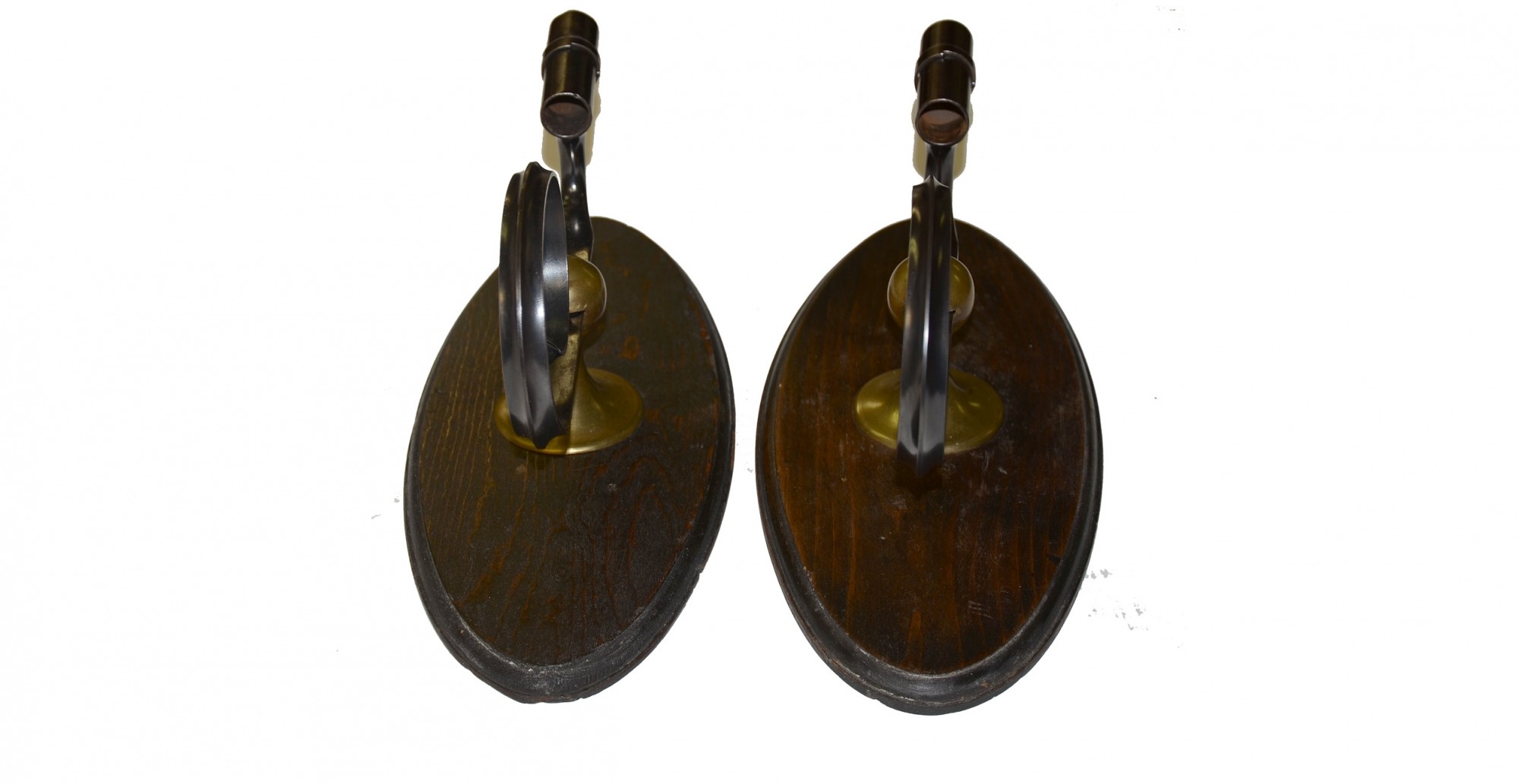PAIR OF BANNERMAN BAYONET WALL SCONCES WITH TRAPDOOR BAYONETS — Horse ...