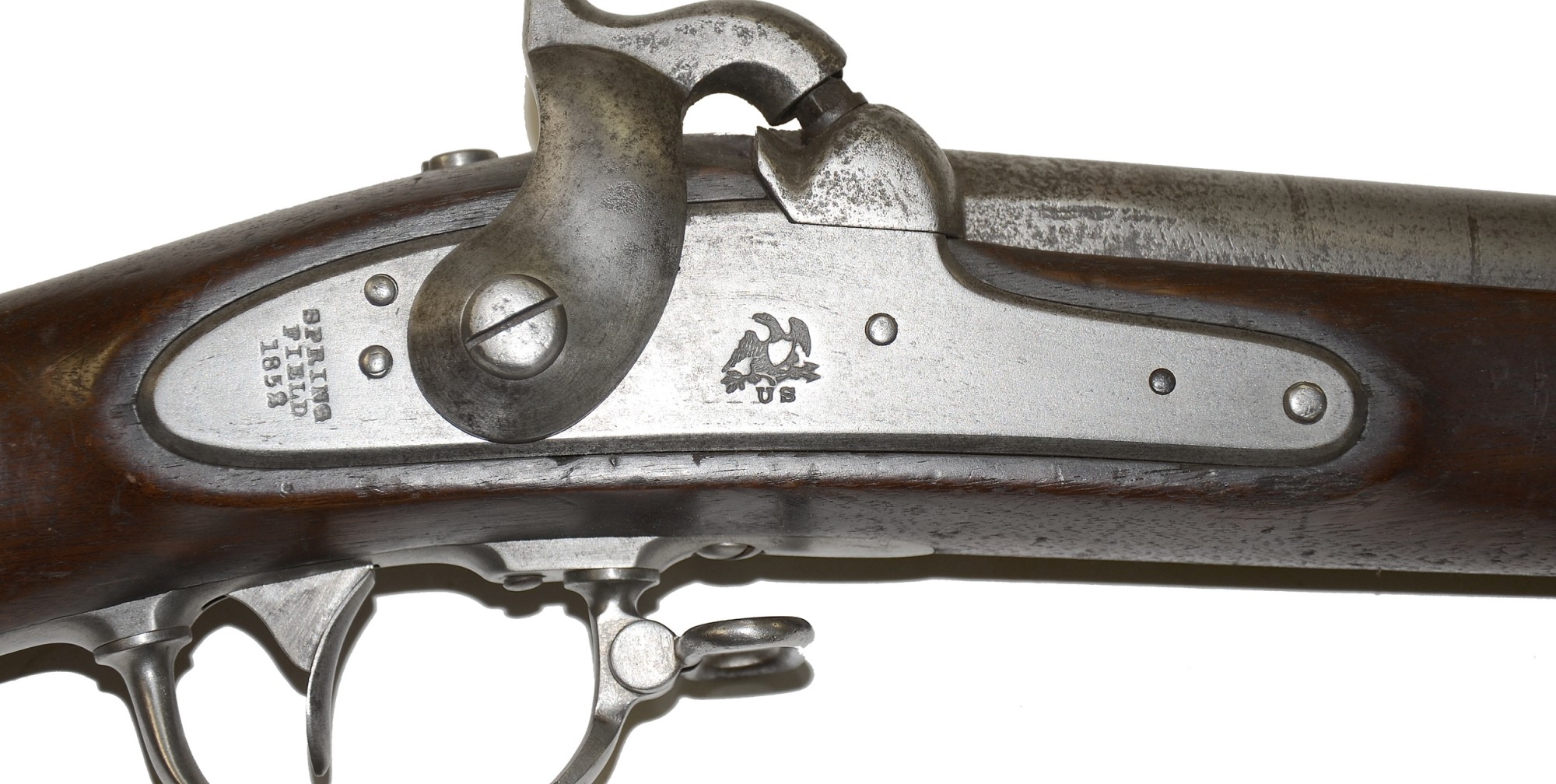 SPRINGFIELD M1842 U.S. PERCUSSION SMOOTHBORE MUSKET DATED 1852 — Horse ...