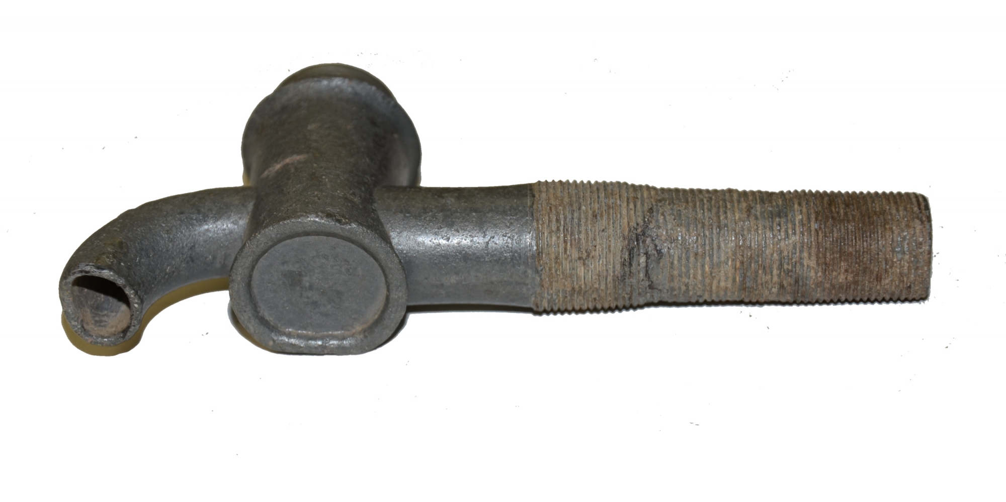 PEWTER SPIGOT, RECOVERED FROM 2ND CORPS HOSPITAL SITE IN GETTYSBURG ...
