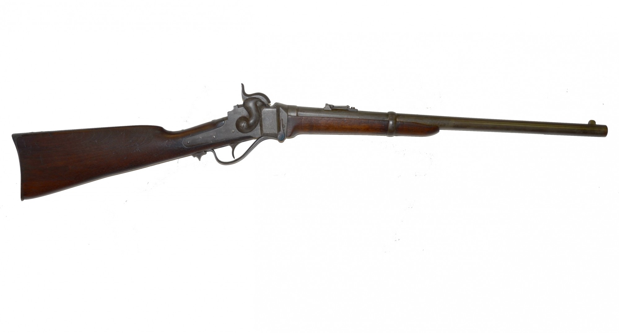 SHARPS MODEL 1863 CARBINE CARRIED BY TROOPER PRESENT AT THE DEATH OF ...
