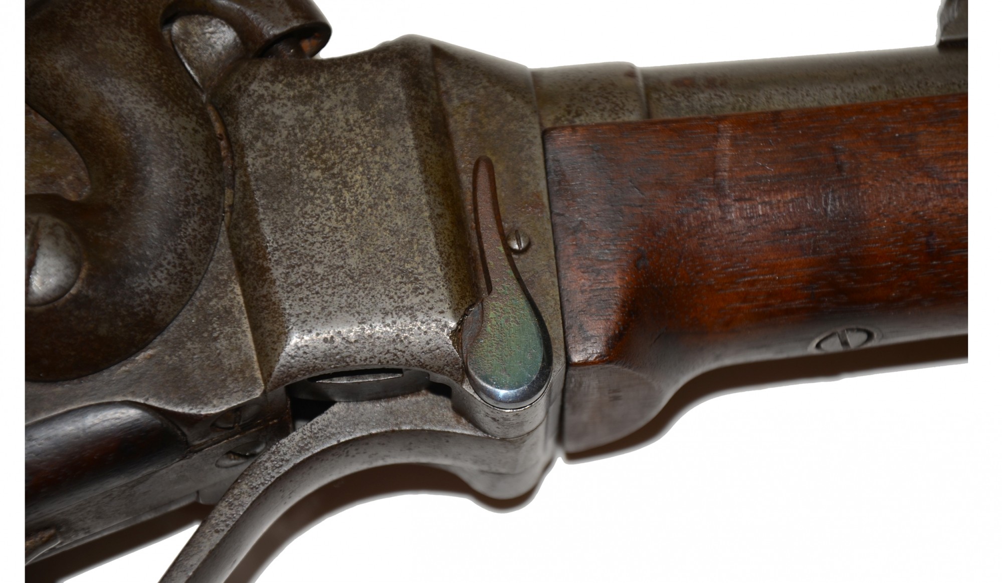 SHARPS MODEL 1863 CARBINE CARRIED BY TROOPER PRESENT AT THE DEATH OF ...