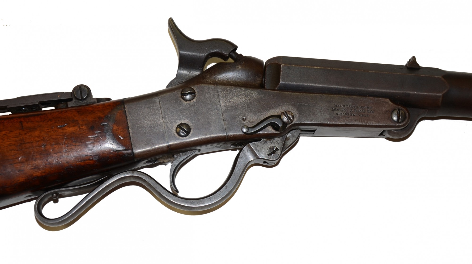 MAYNARD PERCUSSION SPORTING RIFLE WITH INTERCHANGABLE SHOTGUN BARREL ...