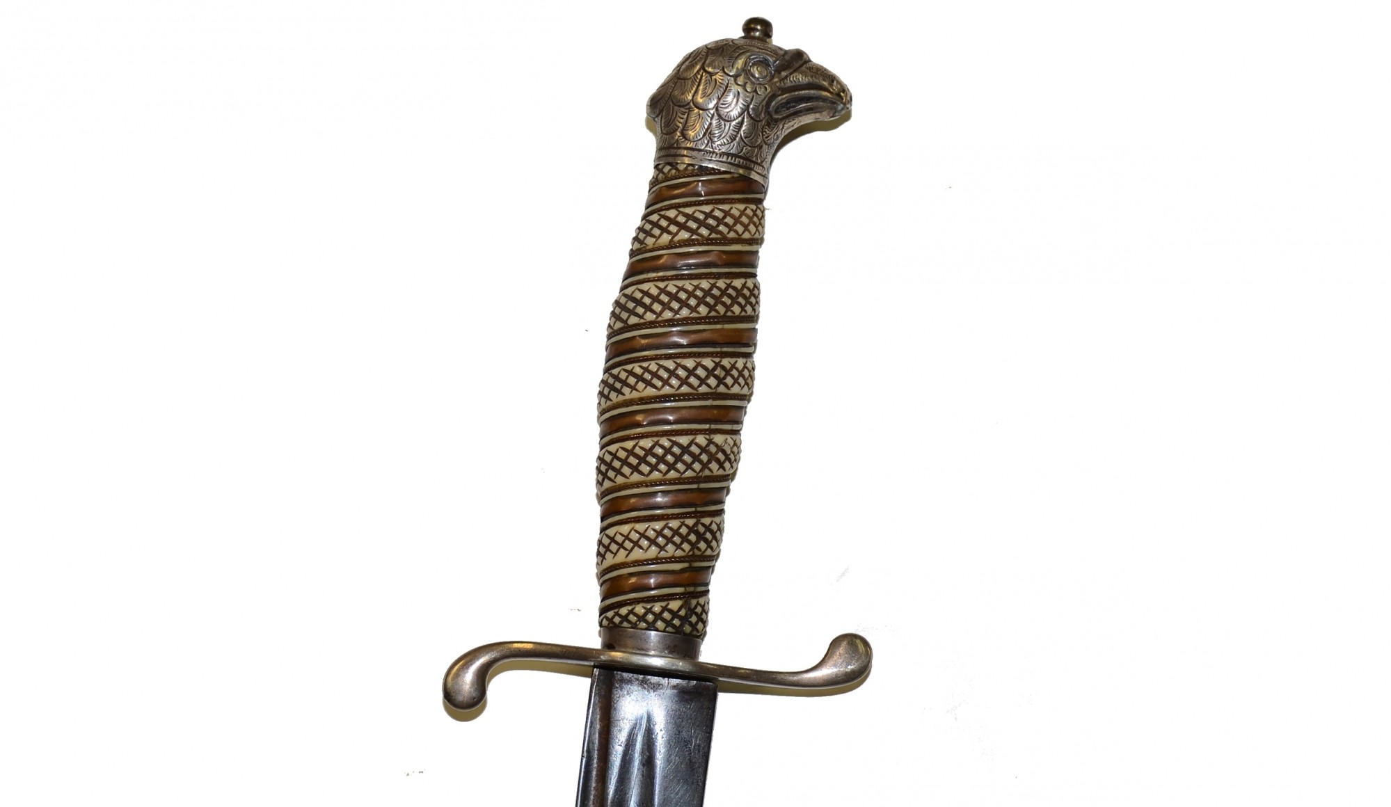 HIGH QUALITY EAGLE HEAD DAGGER WITH SCABBARD — Horse Soldier