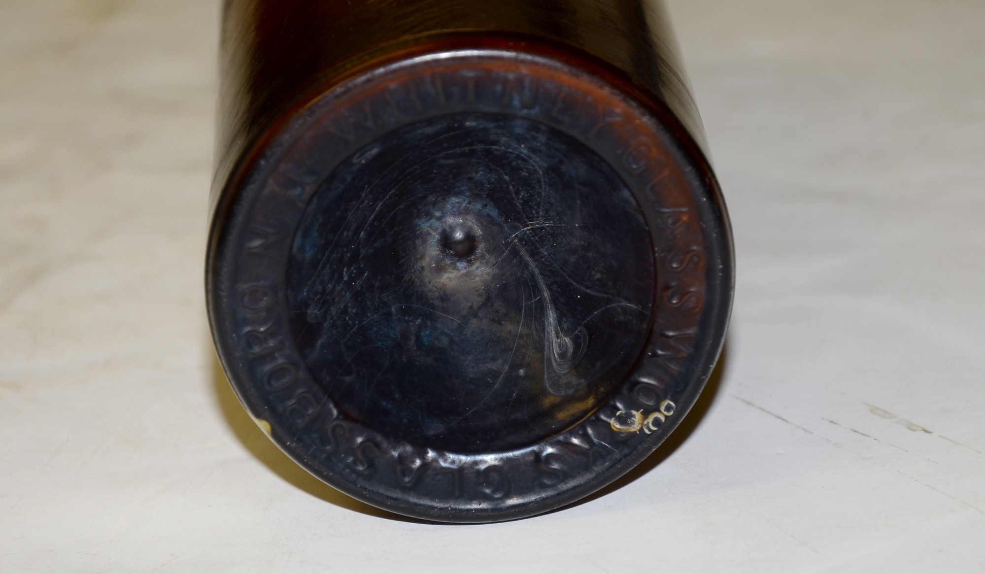 CIVIL WAR ERA WHITNEY GLASS WORKS WHISKEY BOTTLE — Horse Soldier