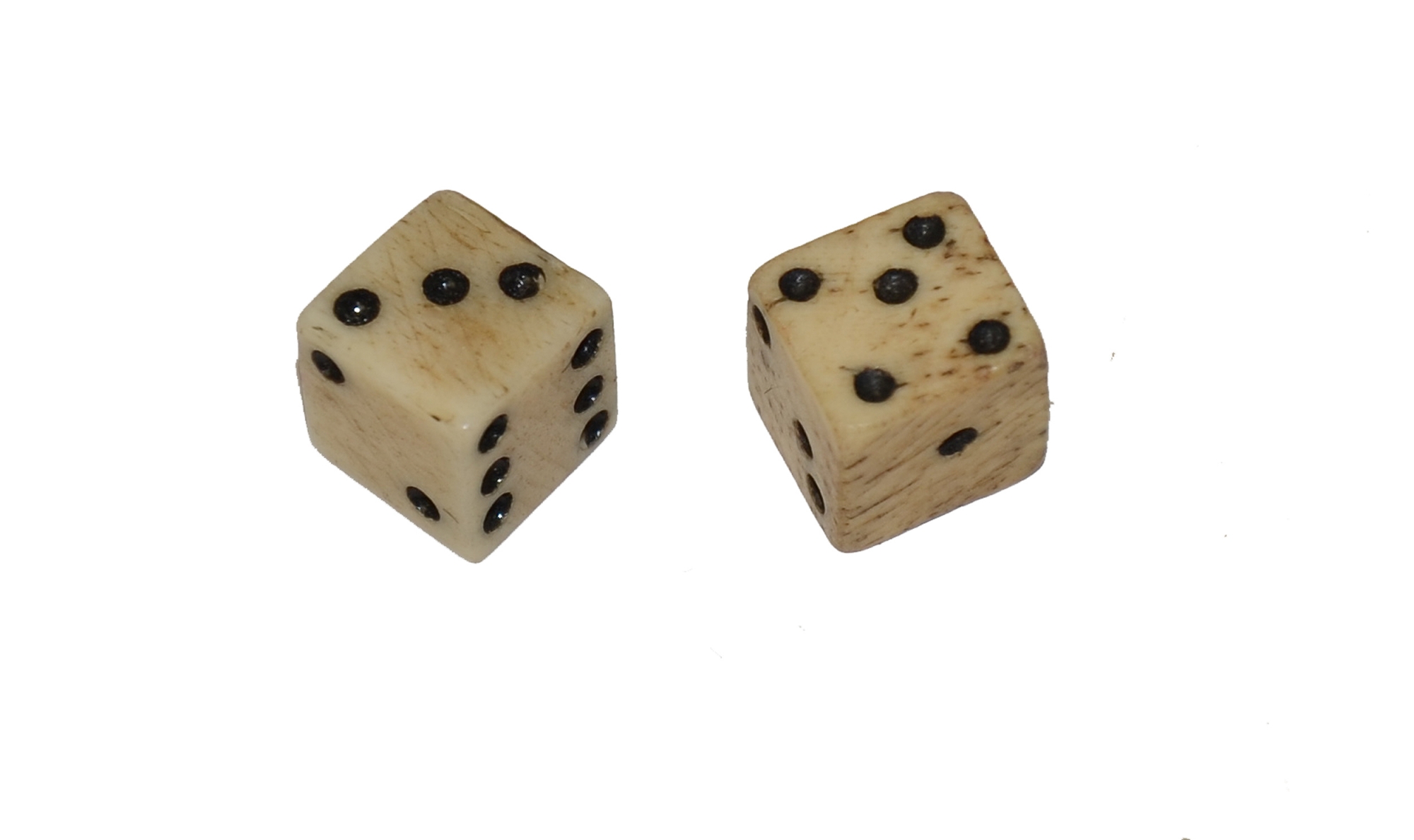 CIVIL WAR ERA BONE DICE — Horse Soldier