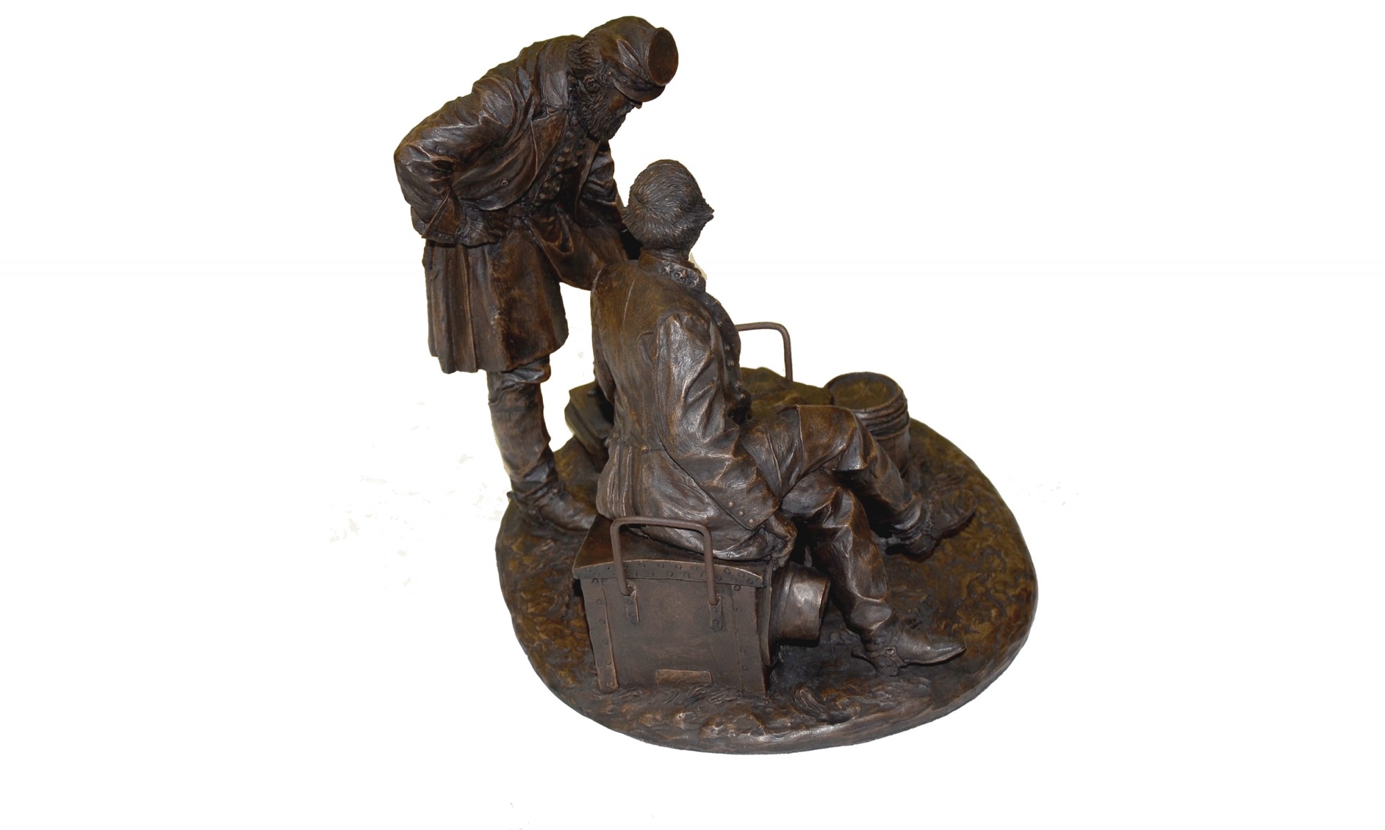 RON TUNISON STATUE “LEE AND JACKSON” — Horse Soldier