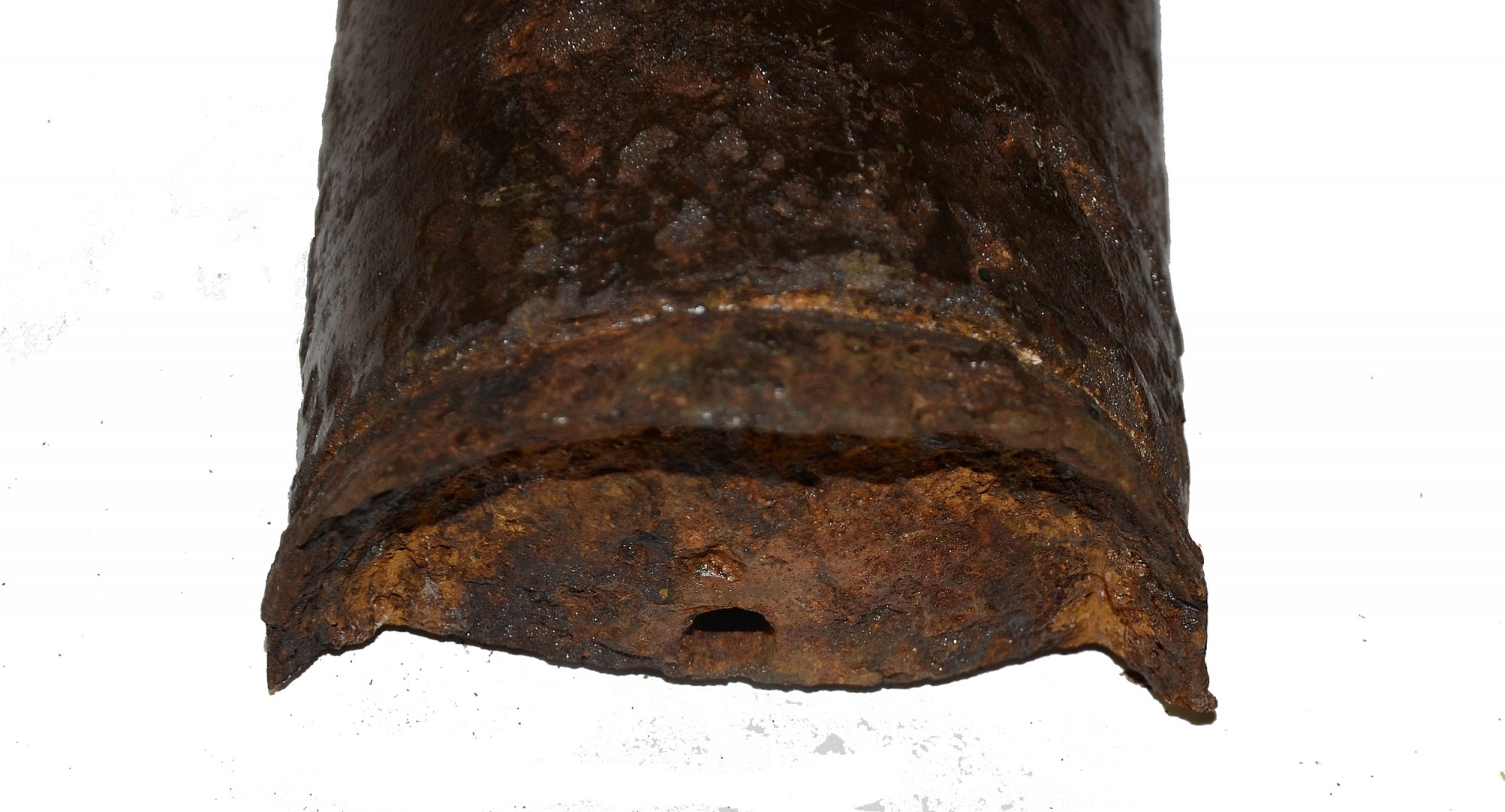 A SECTIONED CS 3” 10 POUND PARROT SHELL WITH BORMANN FUSE — Horse Soldier