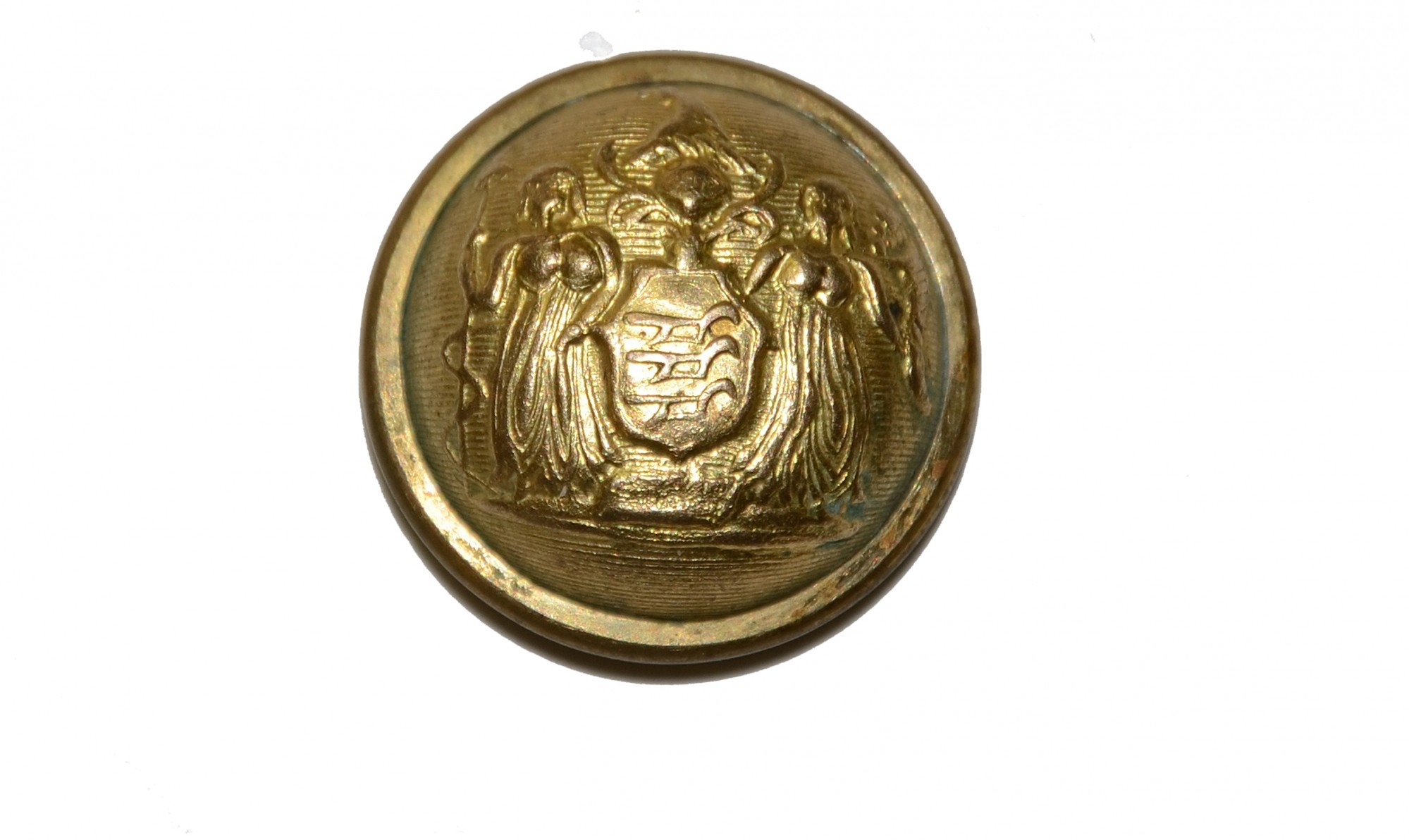 STATE OF NEW JERSEY BUTTON (ALBERT’S NJ 7 / TICE NJ200A2) — Horse Soldier