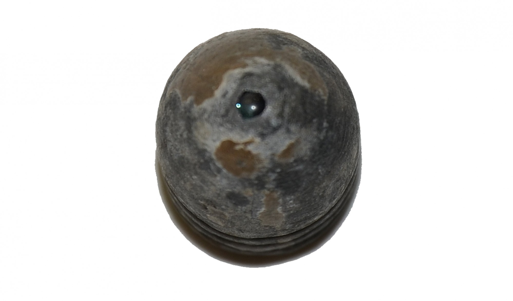 THREE RING BULLET WITH STANHOPE VIEW OF GETTYSBURG IMAGES — Horse Soldier