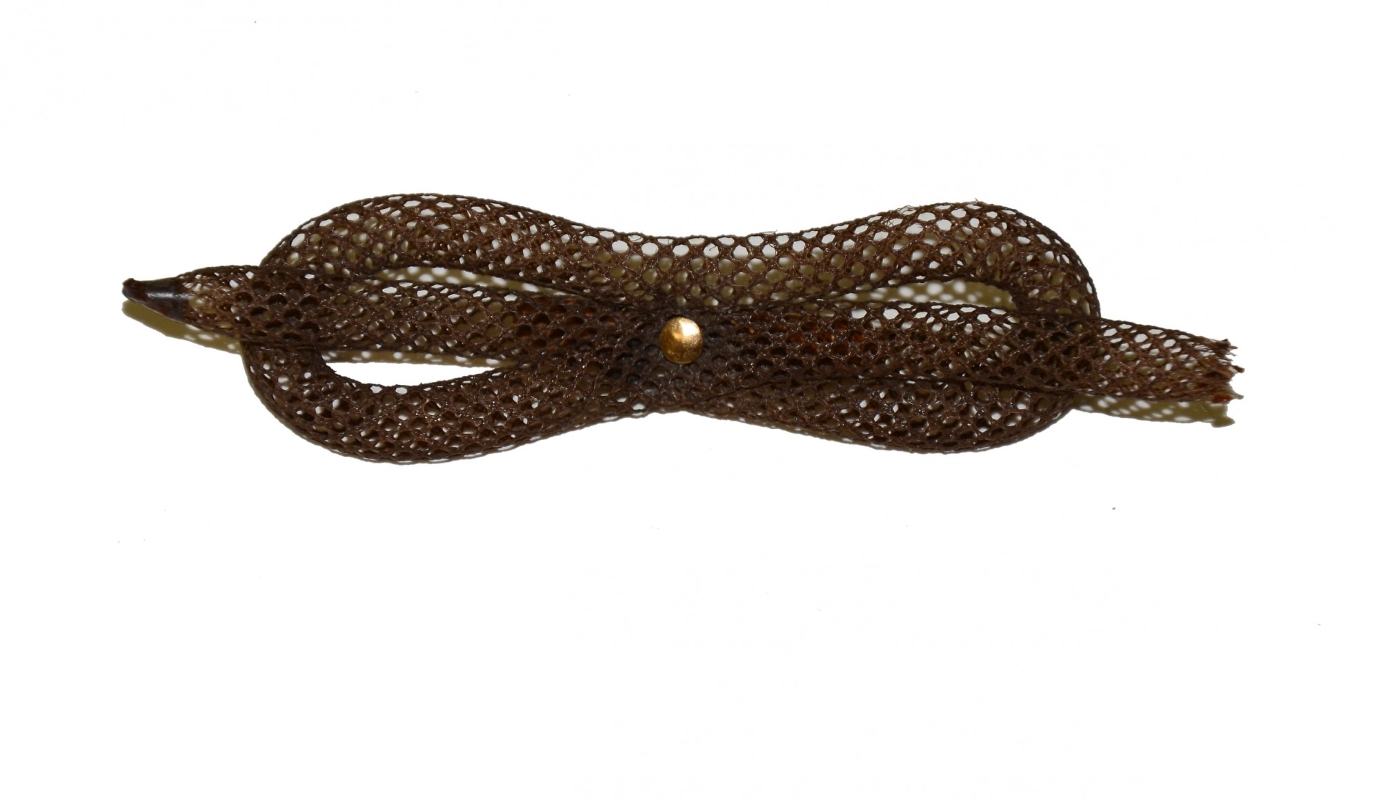 VICTORIAN HAIR JEWELRY BROOCH — Horse Soldier