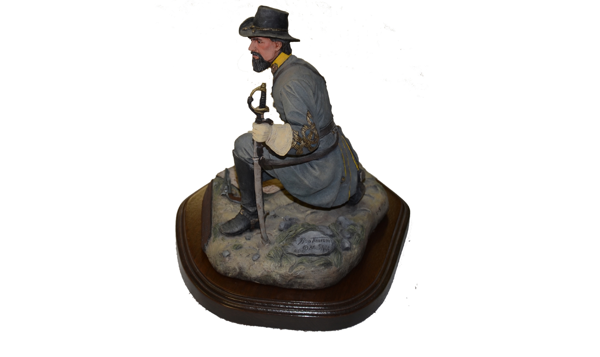 HAND PAINTED LIMITED EDITION COLD CAST BRONZE SCULPTURE OF NATHAN ...