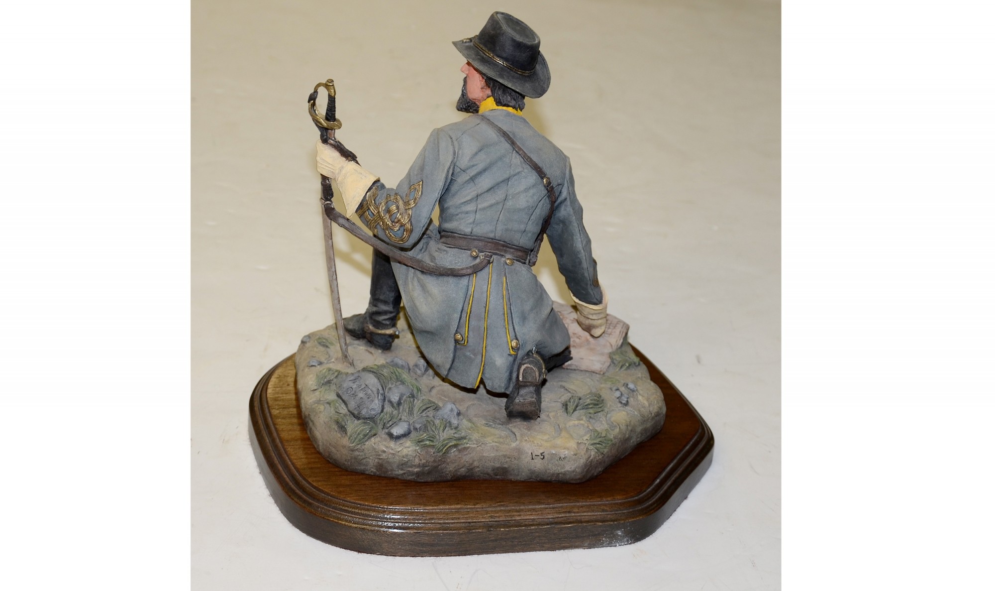 HAND PAINTED LIMITED EDITION COLD CAST BRONZE SCULPTURE OF NATHAN ...