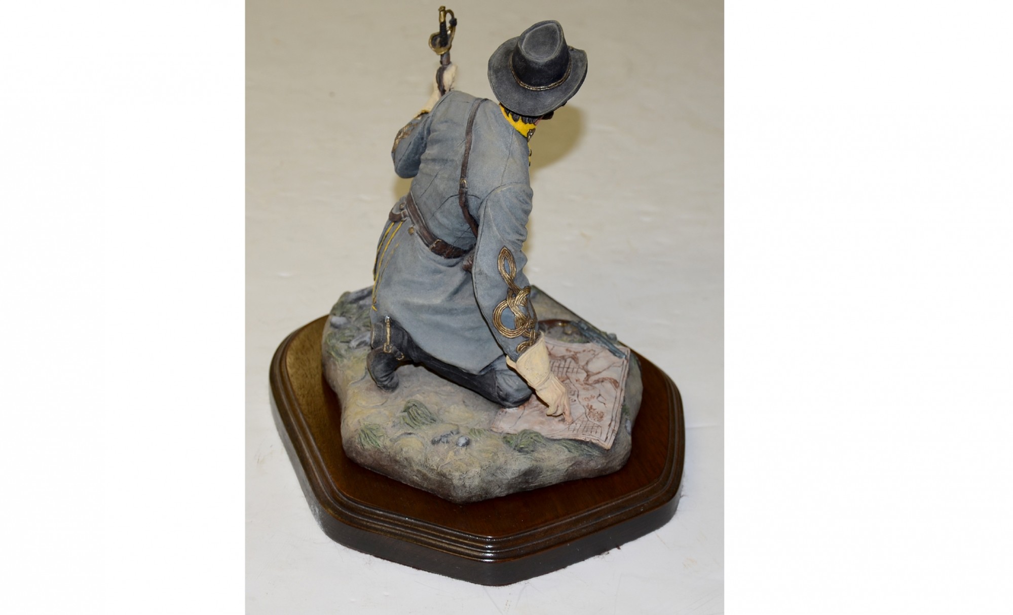 HAND PAINTED LIMITED EDITION COLD CAST BRONZE SCULPTURE OF NATHAN ...