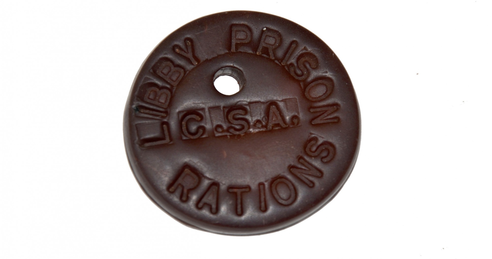 LIBBY PRISON SOUVENIR RATION — Horse Soldier