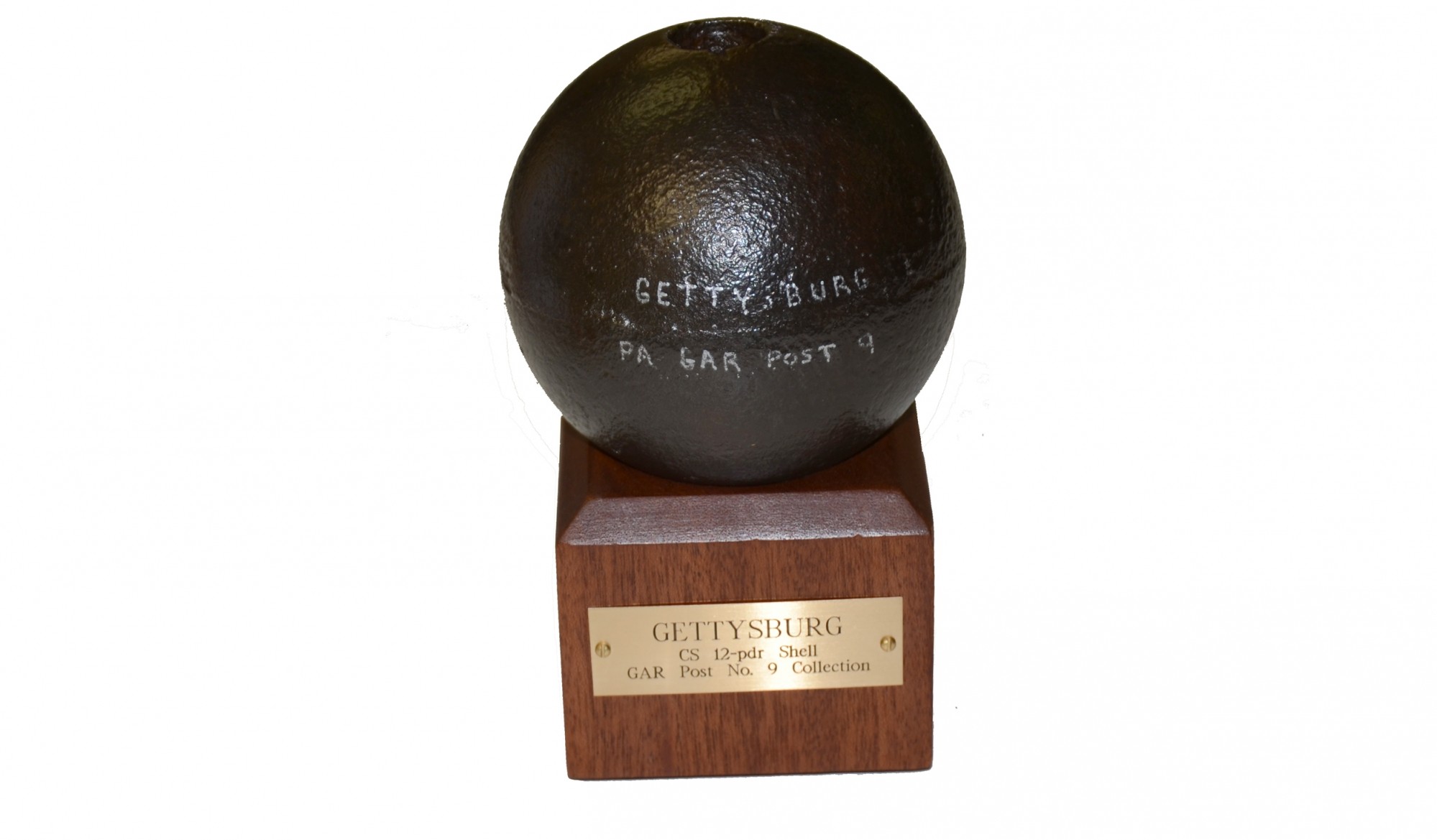 CONFEDERATE 12-POUNDER SHELL FOUND AT GETTYSBURG – GAR POST #9 ...