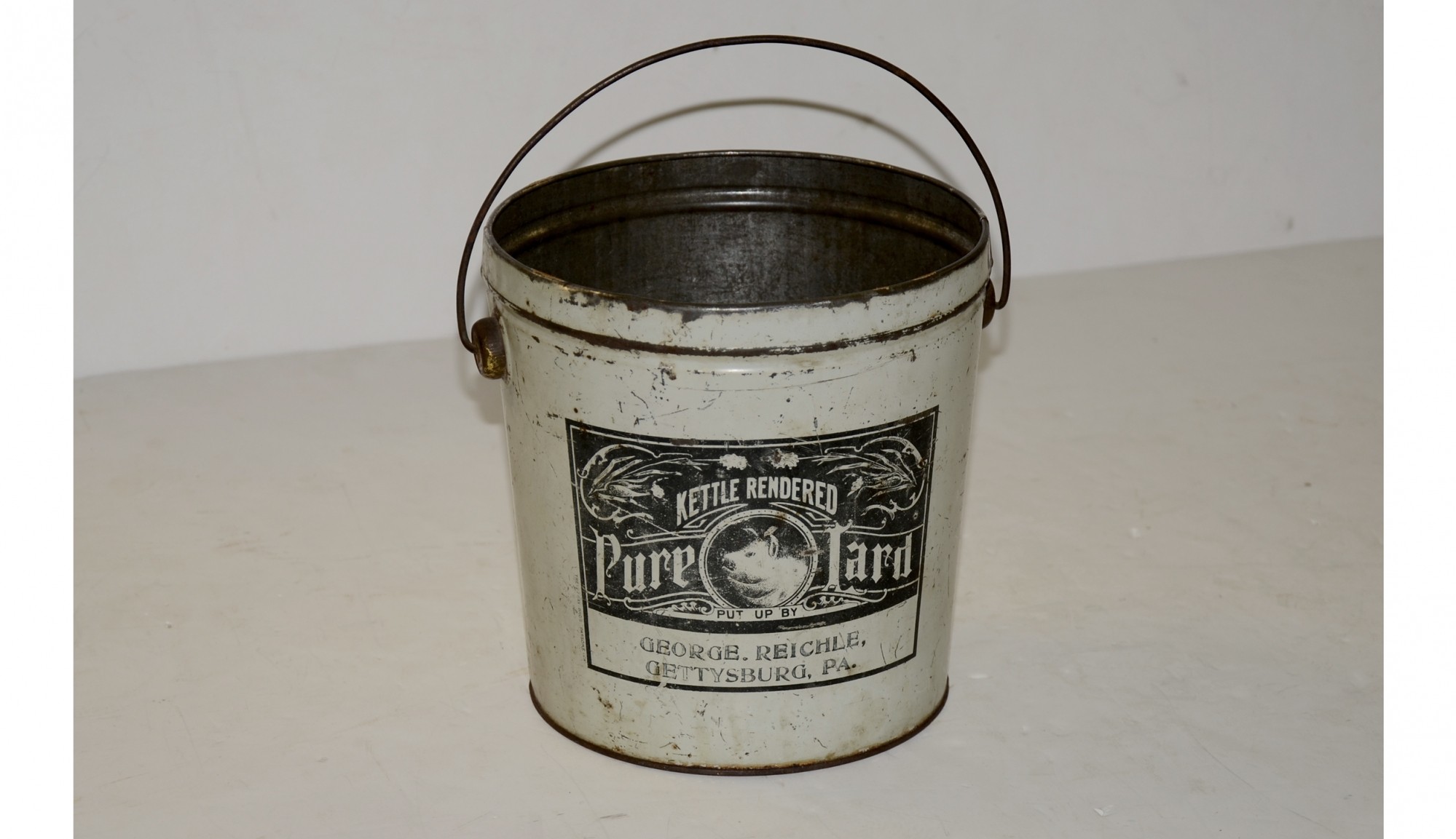 LARD CAN FROM GETTYSBURG — Horse Soldier