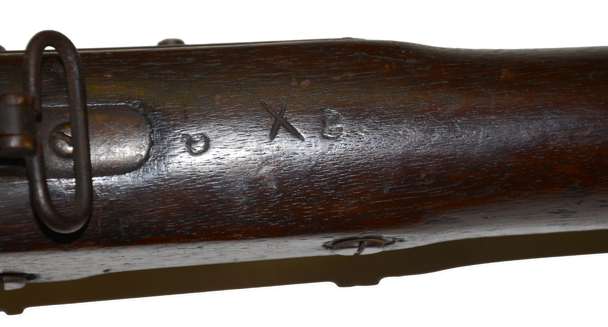 MODEL 1861 SPRINGFIELD RIFLE MUSKET DATED 1861, CONFEDERATE ...