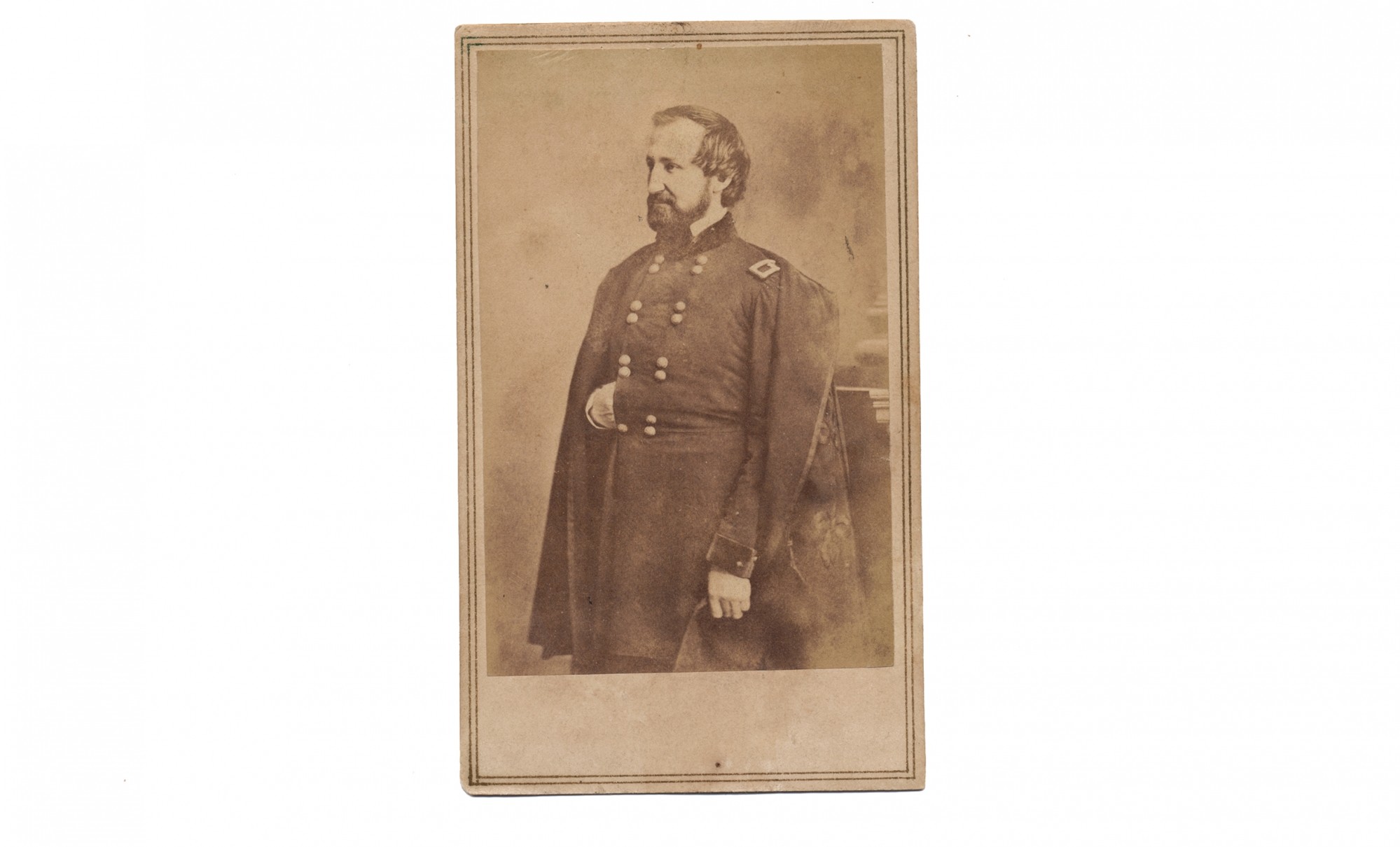 CDV GENERAL WILLIAM STARKE ROSECRANS — Horse Soldier