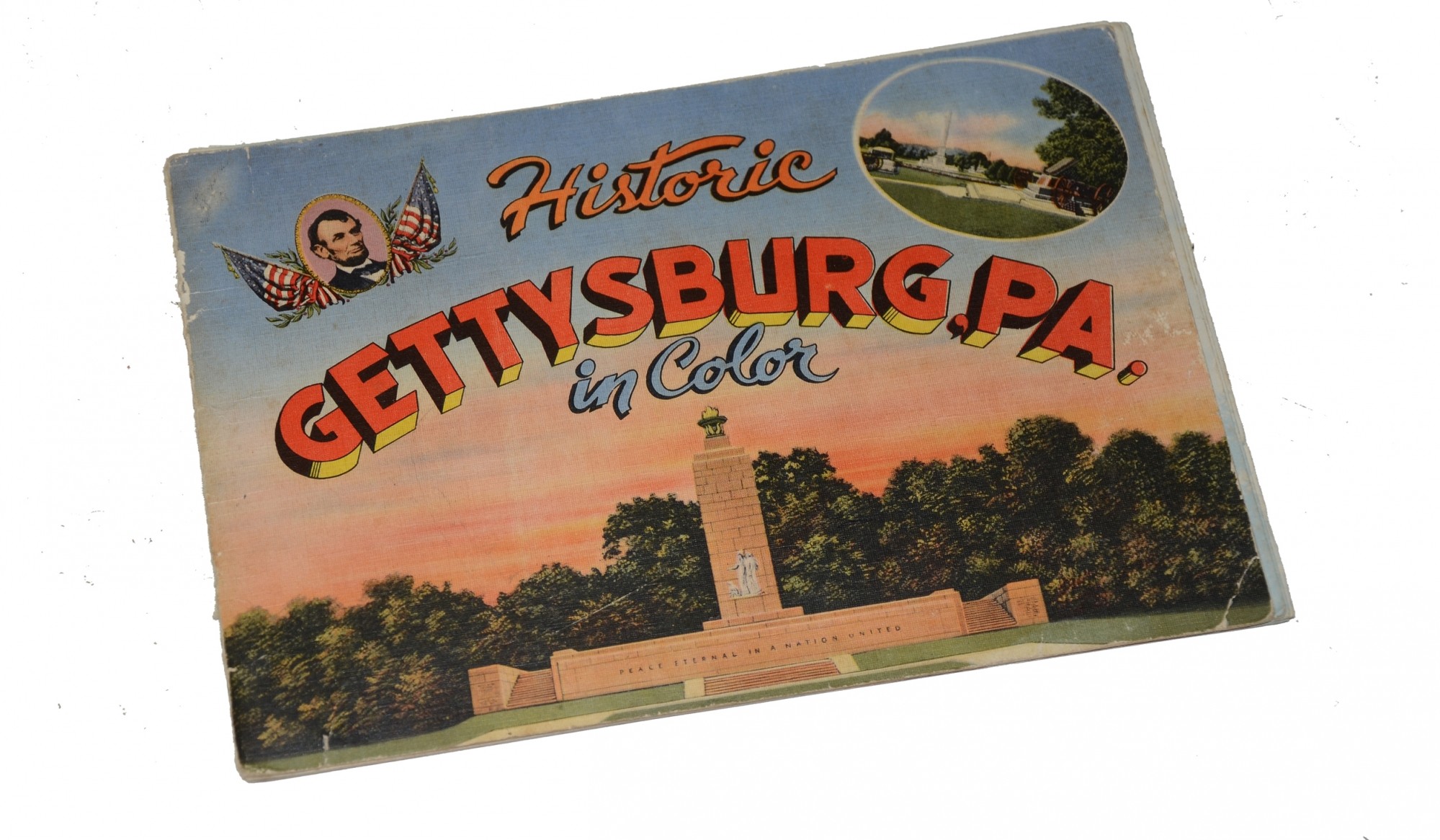 HISTORIC GETTYSBURG IN COLOR SOUVENIR BOOK — Horse Soldier