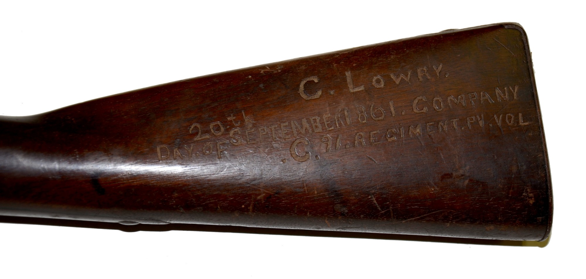 IDENTIFIED US MODEL 1816 SPRINGFIELD CONVERSION MUSKET – 91ST ...